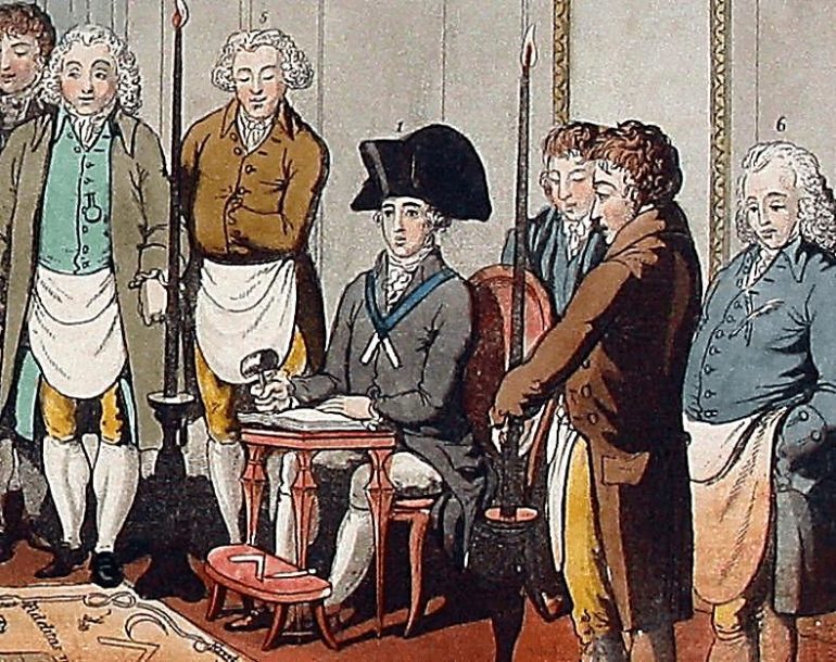 Le Vénérable Maître en chair - Franc-Maçonnerie Suisse - Loge Liberté